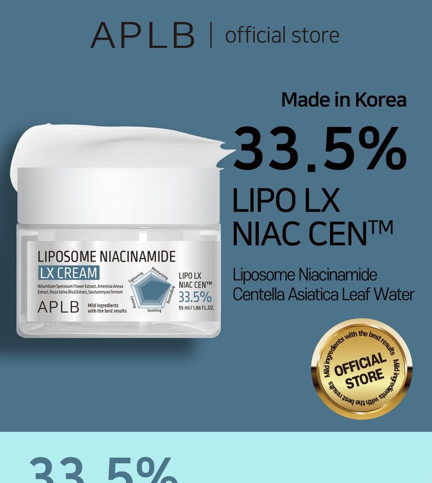 Buy APLB - Liposome Niacinamide LX Cream in Bulk | AsianBeautyWholesale.com
