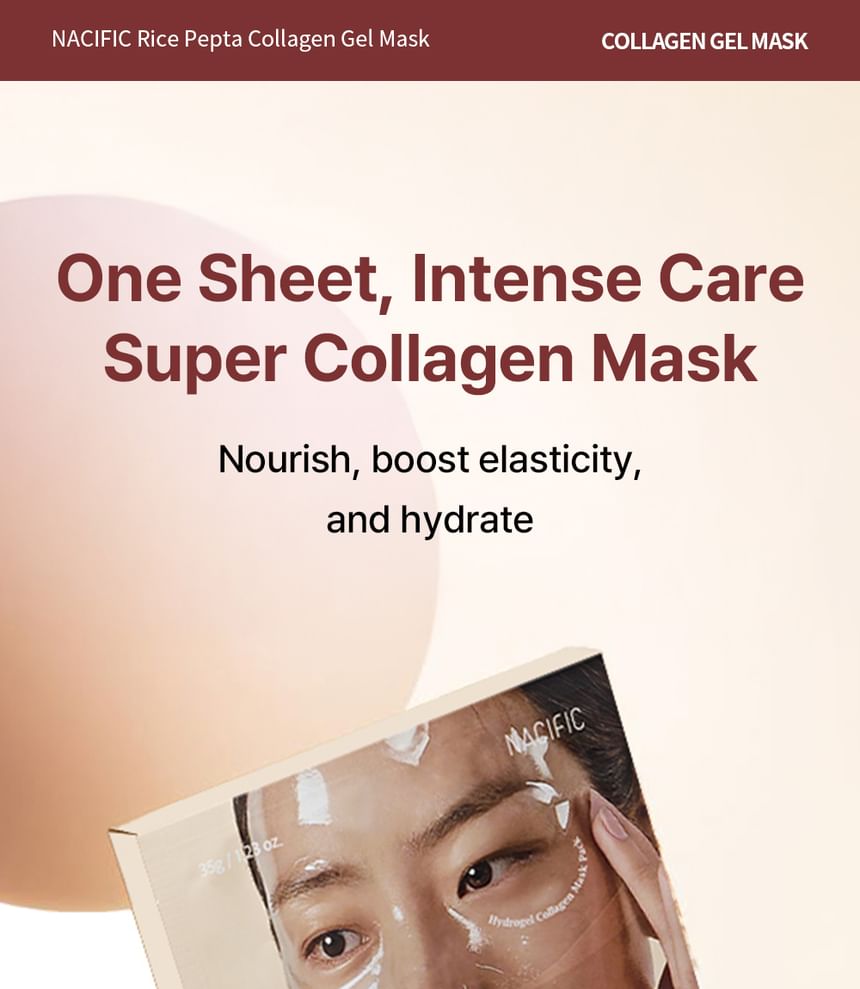 Buy Nacific - Rice Pepta Collagen Gel Mask Set in Bulk ...