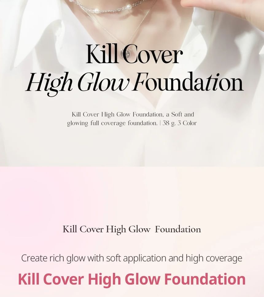 Buy CLIO - Kill Cover High Glow Foundation - 3 Colors in Bulk ...