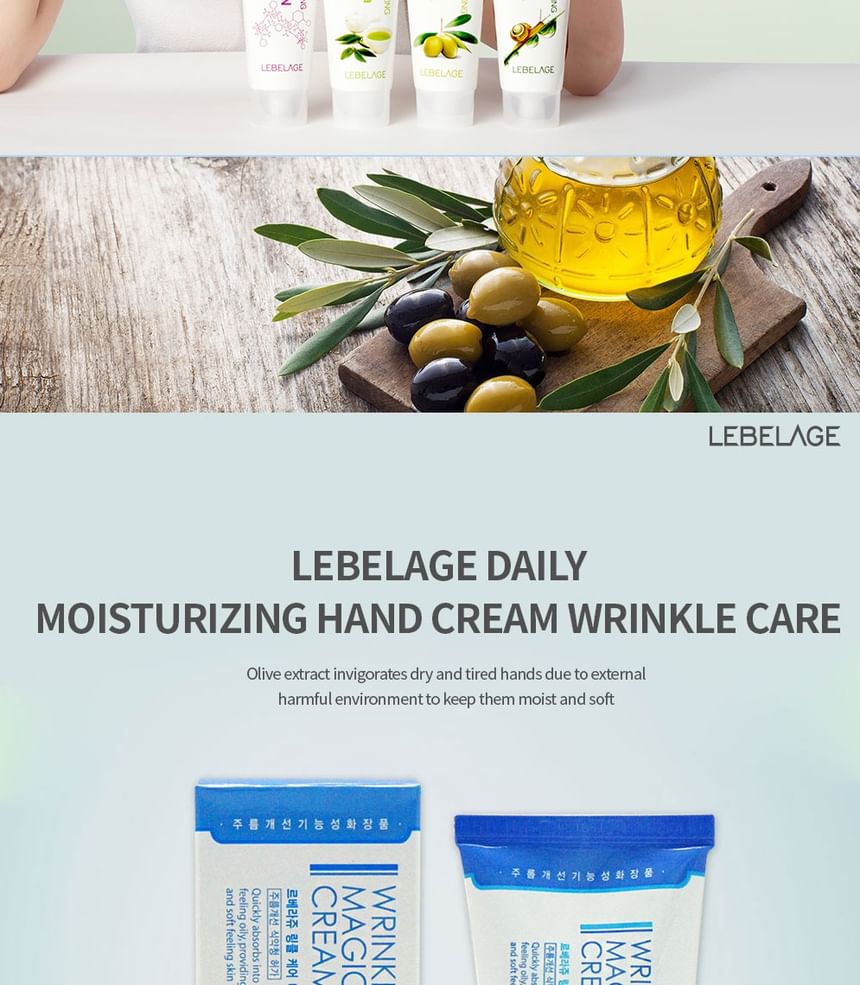 Buy LEBELAGE - Wrinkle Care Magic Hand Cream in Bulk ...