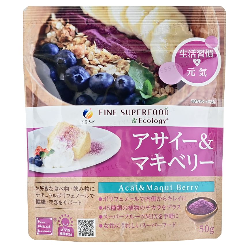 Buy FINE JAPAN - Fine Superfood Acai & Maqui Berry Powder in Bulk ...