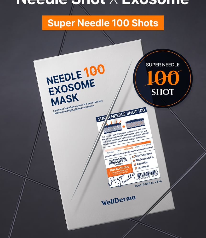 Buy WellDerma - Needle Exosome Mask Pack 100 Set (x60) (Bulk Box) in ...