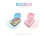 MTPR - BTS Boy With Luv Contact Lens Case | YesStyle