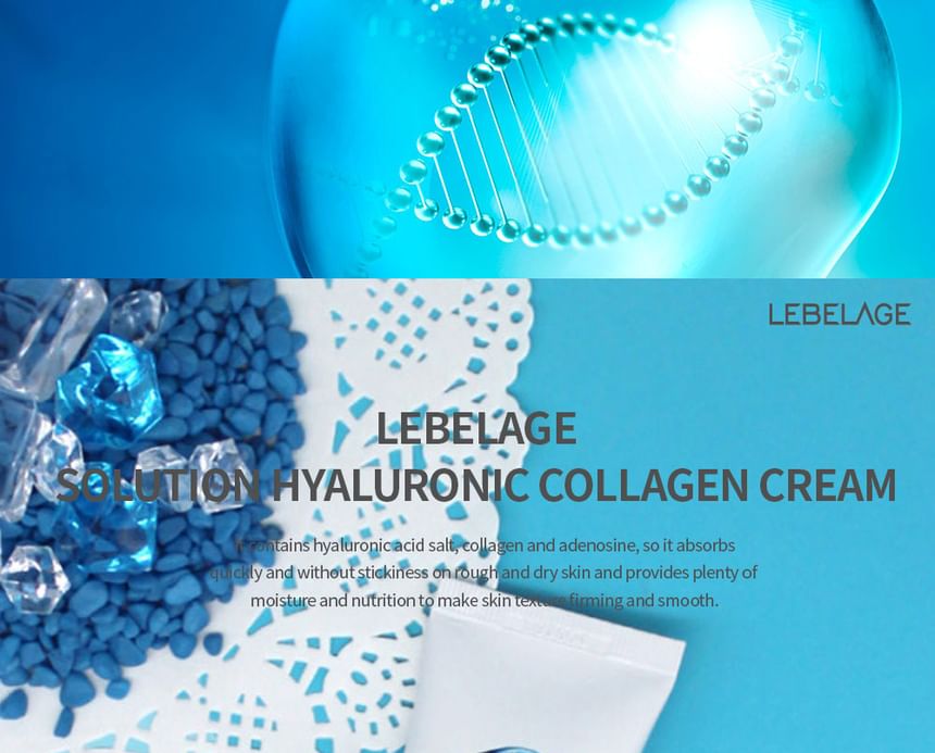 Buy LEBELAGE - Solution Hyaluronic Collagen Cream in Bulk | AsianBeautyWholesale.com