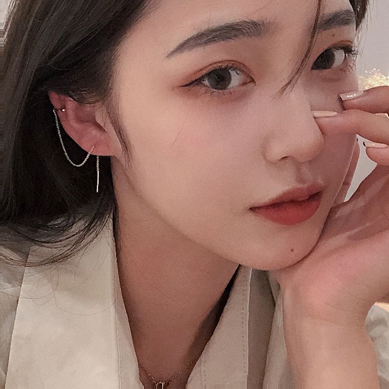 Ticoo Alloy Cuff Threader Earrings | YesStyle