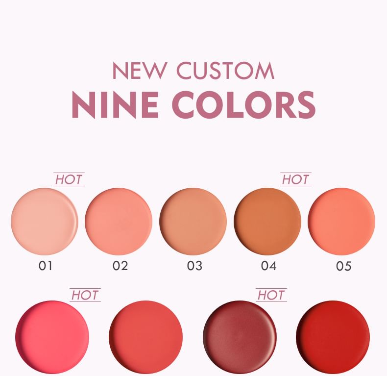 Buy Pudaier - Matte Cream Blush - 9 Colors (x26) (Bulk Box) in Bulk ...