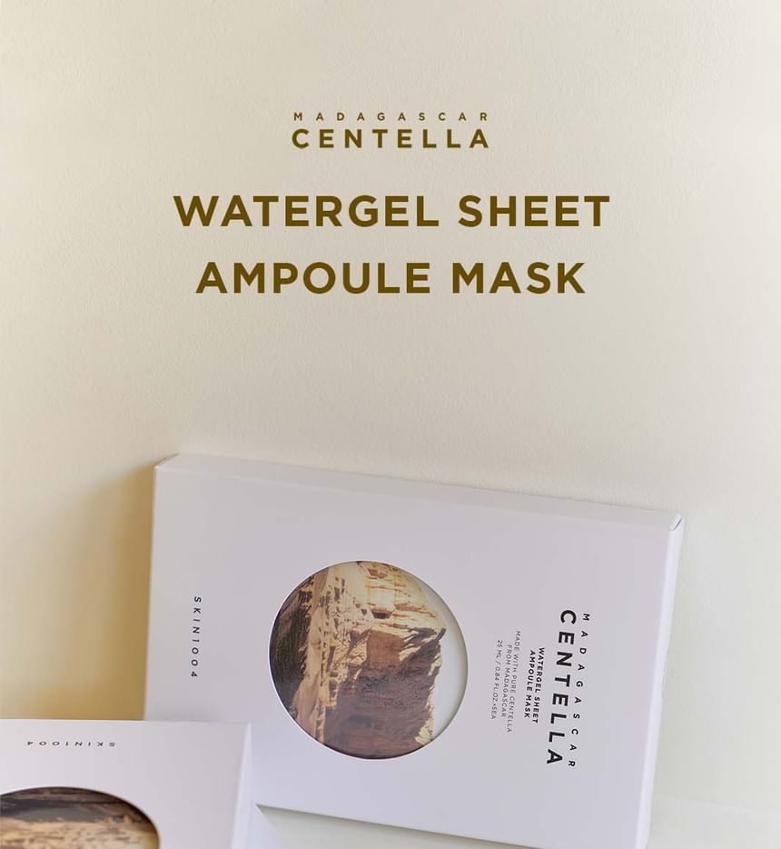 Buy SKIN1004 - Madagascar Centella Watergel Sheet Ampoule Mask Set in ...