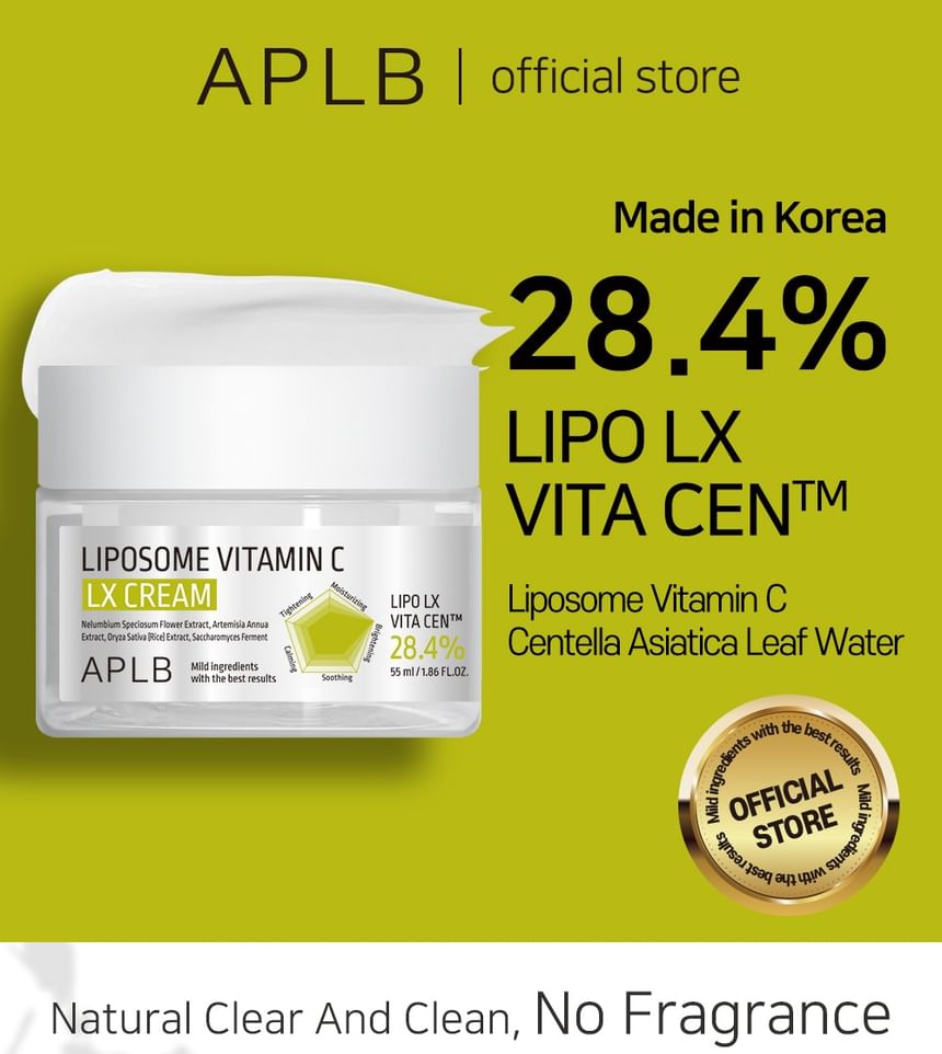 Buy APLB - Liposome Vitamin C LX Cream in Bulk | AsianBeautyWholesale.com