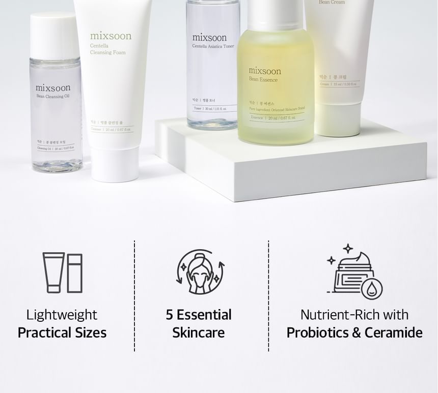 Buy mixsoon - Pure Glow Essentials Set in Bulk | AsianBeautyWholesale.com