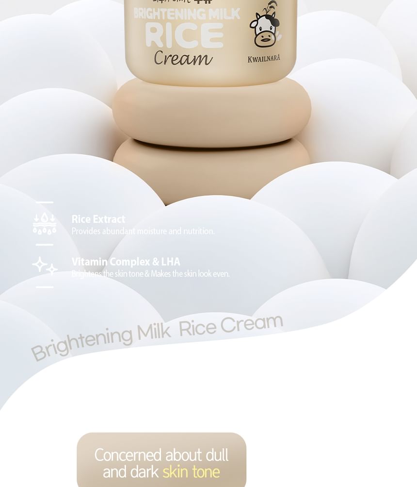 Buy Kwailnara - Brightening Milk Rice Cream in Bulk | AsianBeautyWholesale.com