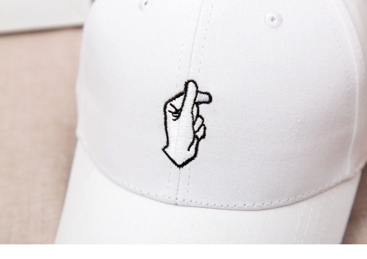 Buttercap Embroidered Snapping Hand Baseball Cap | YesStyle