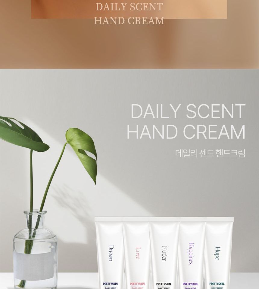 Buy Pretty skin - Daily Scent Hand Cream - 5 Types in Bulk ...