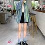 JOWI - Long-Sleeve Holographic Shirt | YesStyle