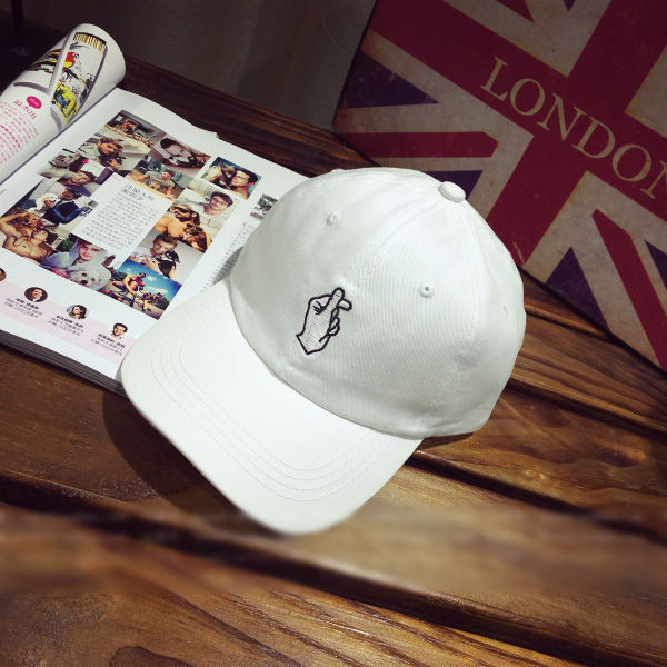 FROME Embroidered Snapping Hand Baseball Cap | YesStyle