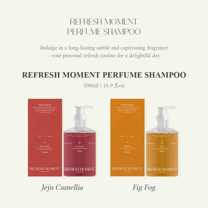 Buy FREE MOMENT - Refresh Moment Perfume Shampoo - 2 Types in Bulk ...