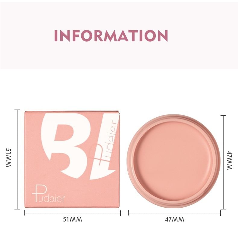 Buy Pudaier - Matte Cream Blush - 9 Colors (x26) (Bulk Box) in Bulk ...