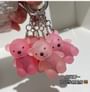 Art Value - Cute Bear Keychain Velvet Lip Mud - 6 Colors | YesStyle