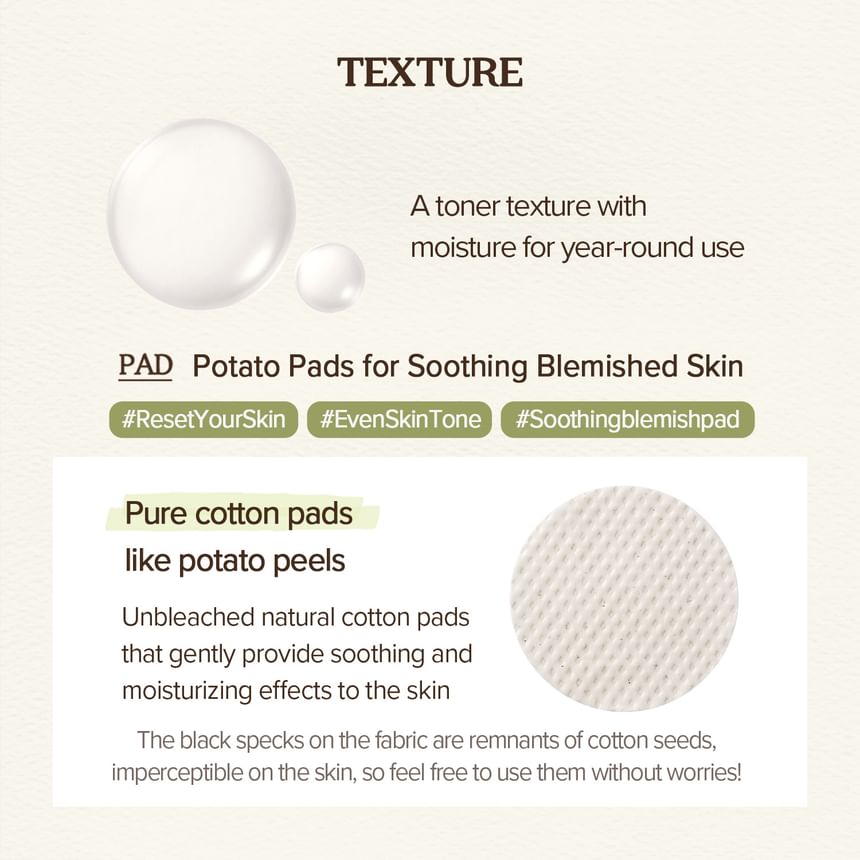 Buy SKINFOOD - Potato Madecassoside Soothing Pad in Bulk ...