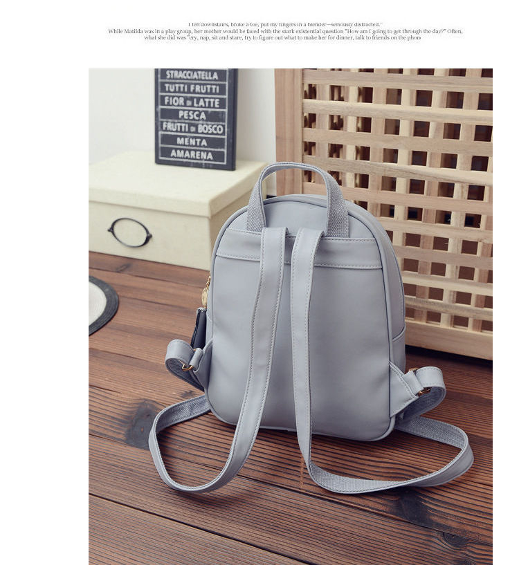 Diamante Set of 2: Tasseled Backpack + Coin Purse | YesStyle