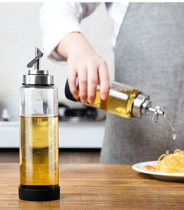 Popcorn Glass Cooking Oil Container | YesStyle