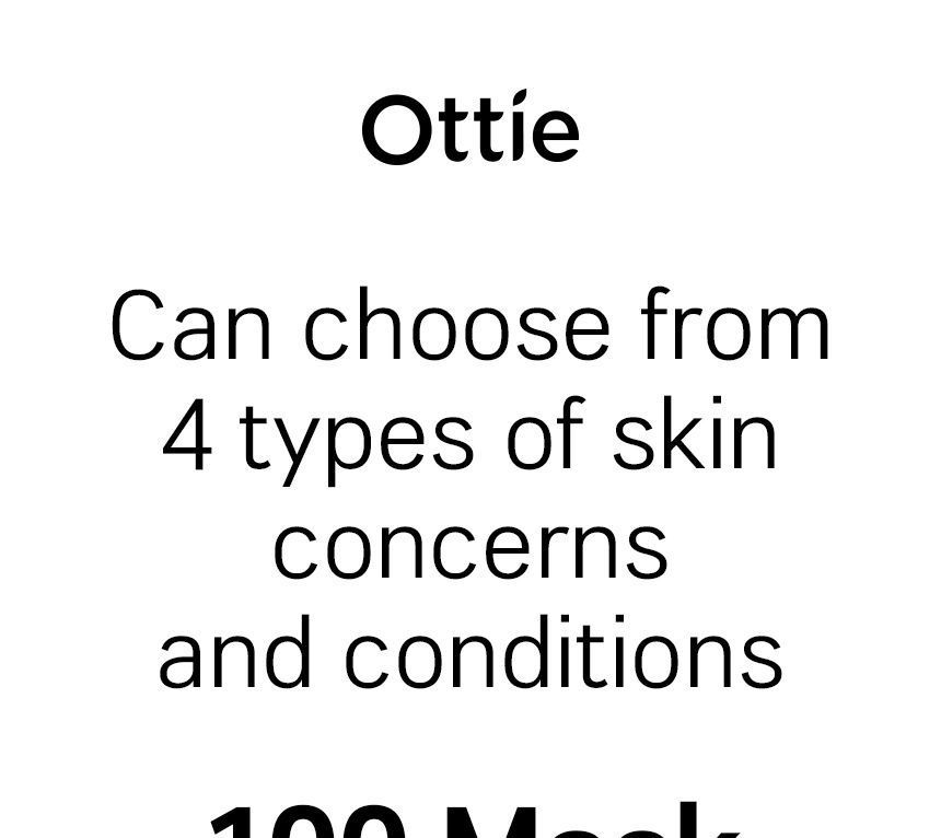 Buy Ottie - 100 Mask Set - 4 Types in Bulk | AsianBeautyWholesale.com