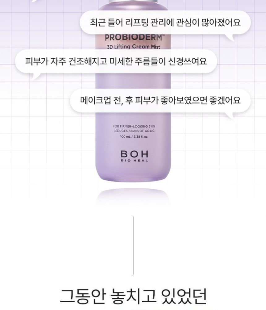 Buy BIOHEAL BOH - Probioderm 3D Lifting Cream Mist in Bulk ...