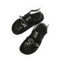 Nikao - Buckled Faux Leather Slide Sandals | YesStyle