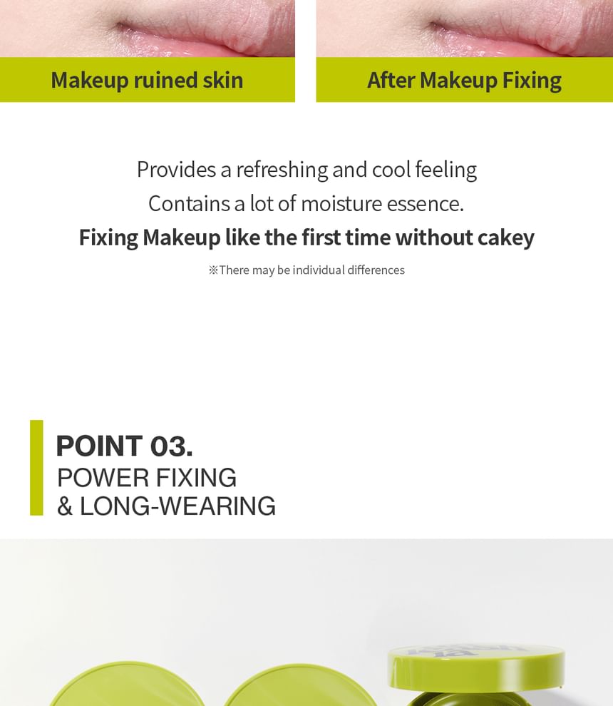 Buy UNLEASHIA - Satin Wear Healthy-Green Cushion Refill Only 3 Colors ...