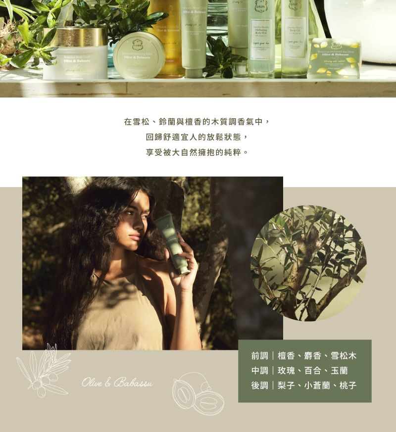 Buy Laline - Olive & Babassu Series Botanical Hand Cream in Bulk ...