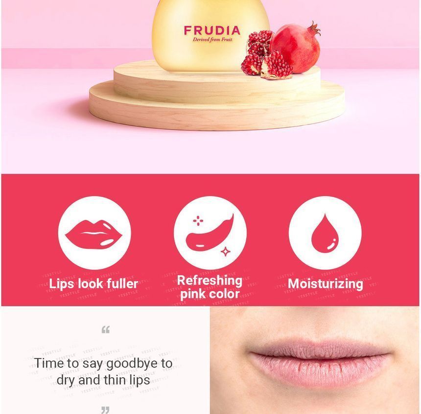 Buy FRUDIA - Pomegranate Honey 3 In 1 Lip Balm (x10) (Bulk Box) in Bulk ...