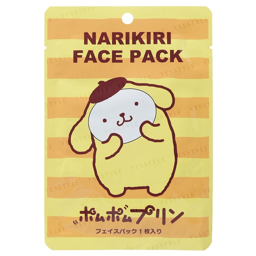 Buy ASUNAROSYA - Sanrio Pompompurin Narikiri Face Pack in Bulk ...