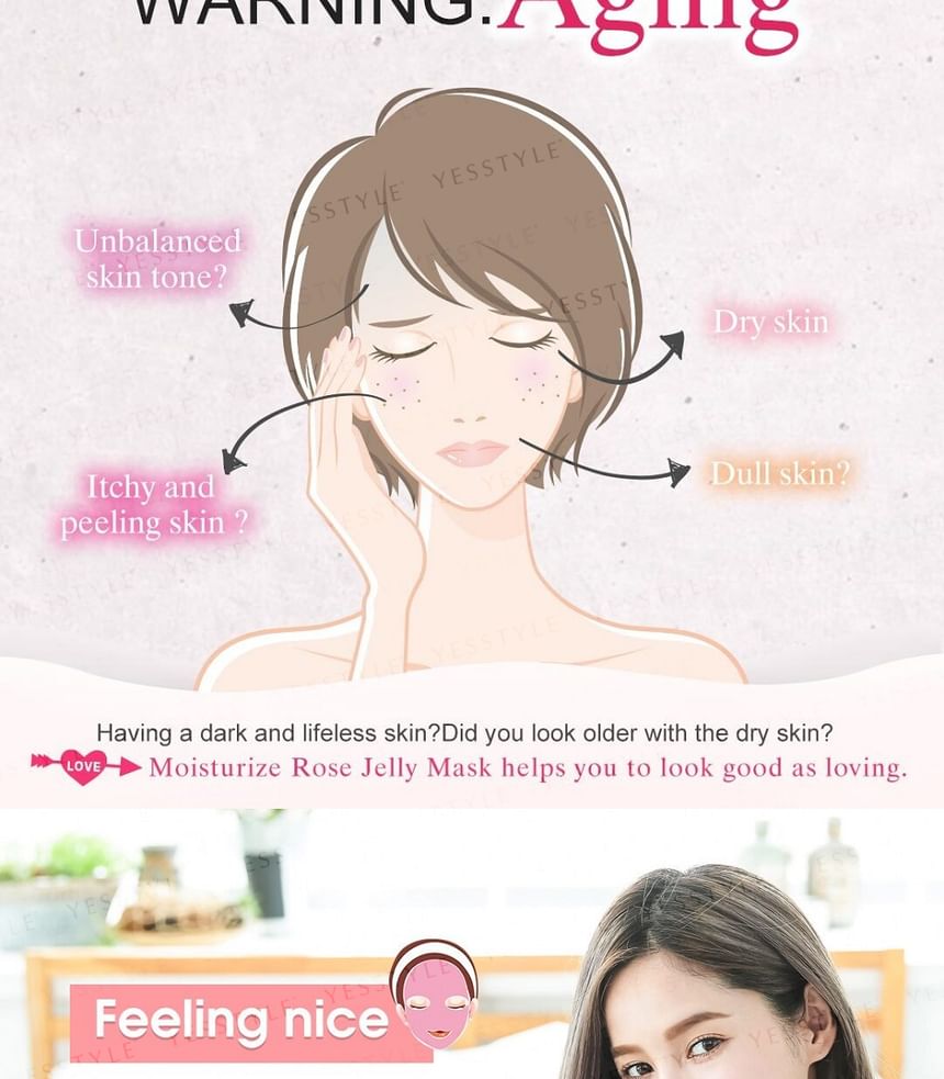 Buy EILEEN GRACE - Perfectly Moisturize Rose Jelly Mask in Bulk ...