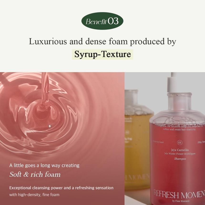 Buy FREE MOMENT - Refresh Moment Perfume Shampoo - 2 Types in Bulk | AsianBeautyWholesale.com