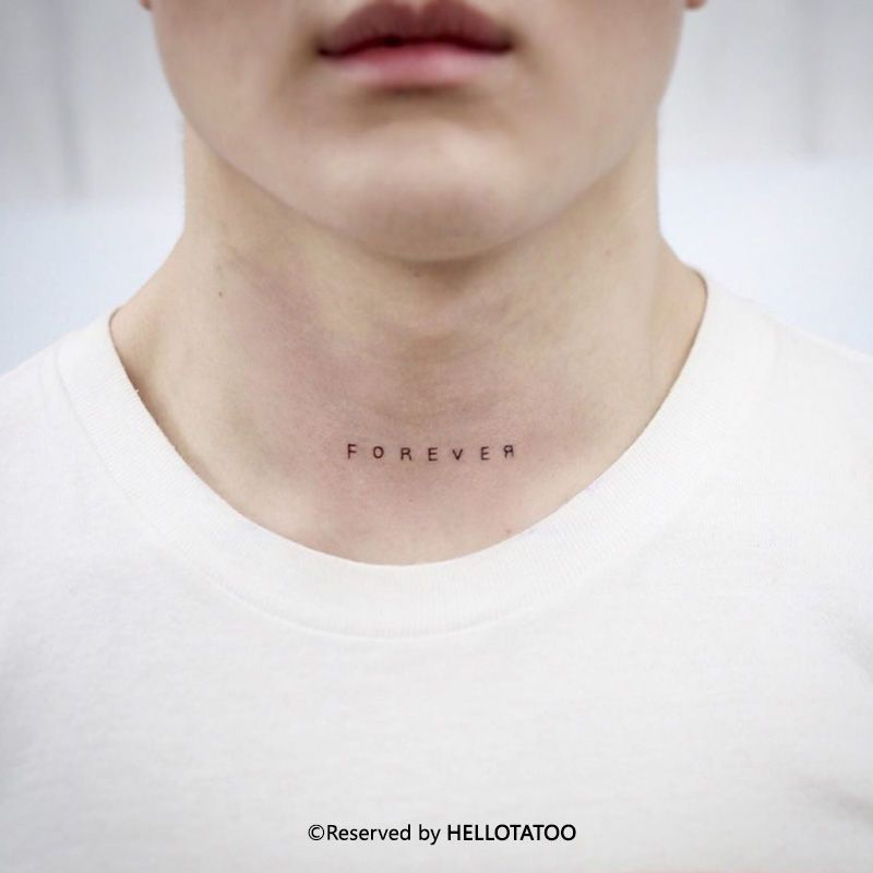 Tattoofield Lettering Waterproof Temporary Tattoo | YesStyle