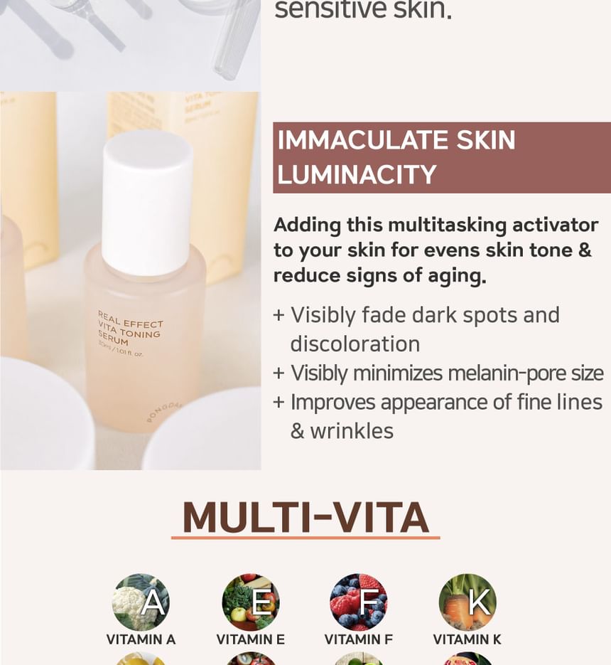 Buy pong dang - Real Effect Vita Toning Serum in Bulk ...