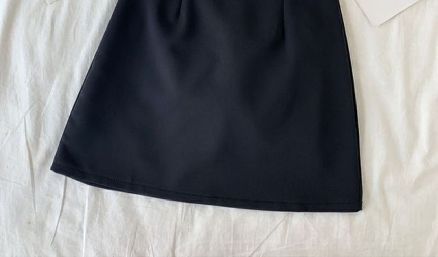 ANORA Plain A-Line Skirt | YesStyle