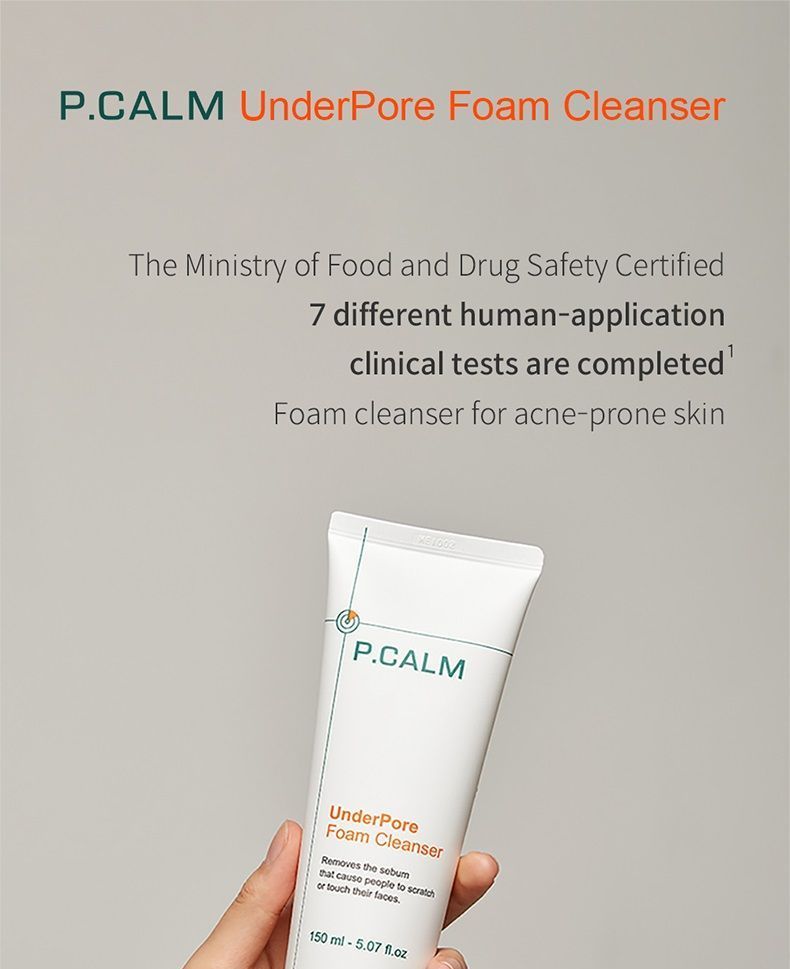 Buy P.CALM - UnderPore Foam Cleanser in Bulk | AsianBeautyWholesale.com