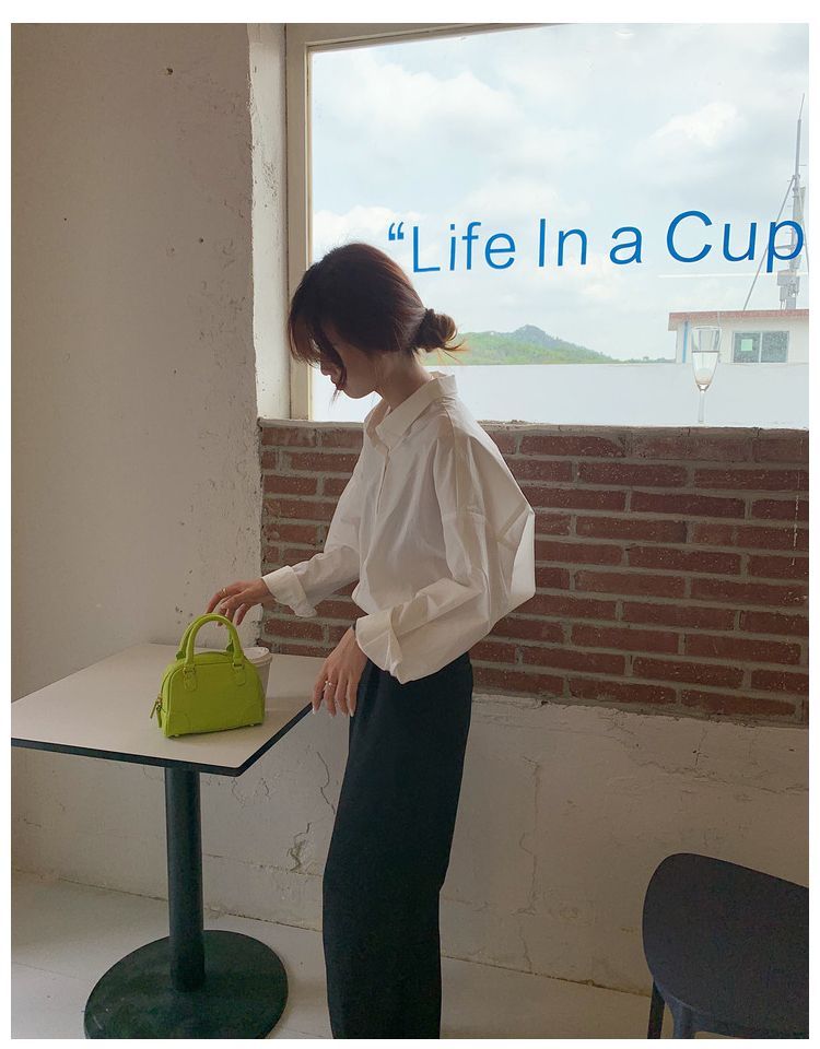 TZ Faux Leather Hand Bag | YesStyle