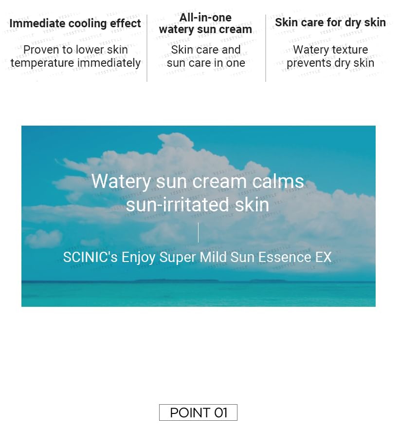 Buy SCINIC - Enjoy Super Mild Sun Essence (x80) (Bulk Box) in Bulk ...