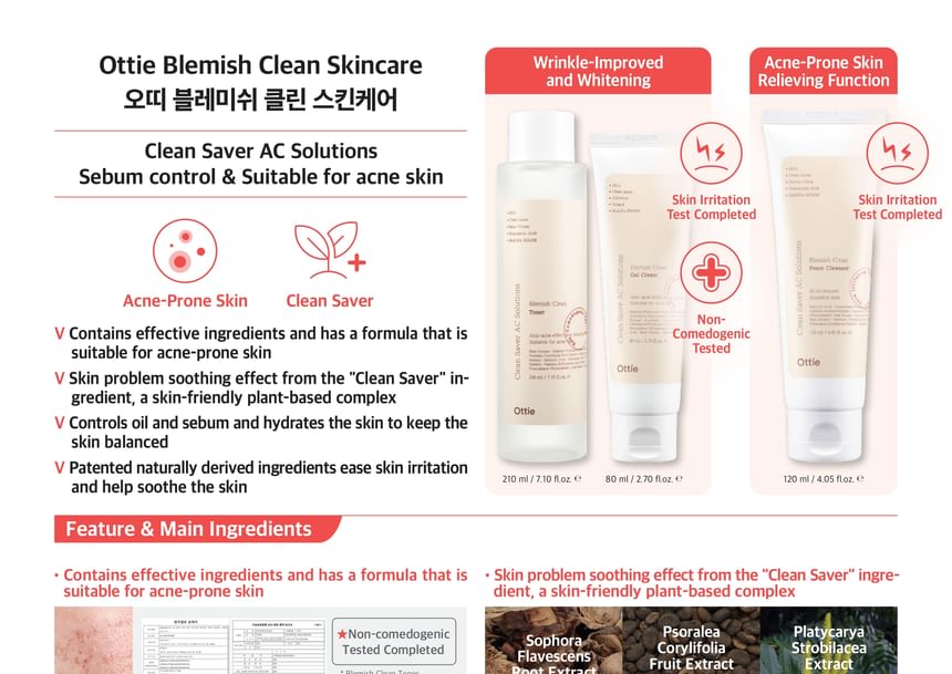 Buy Ottie - Blemish Clean Gel Cream in Bulk | AsianBeautyWholesale.com