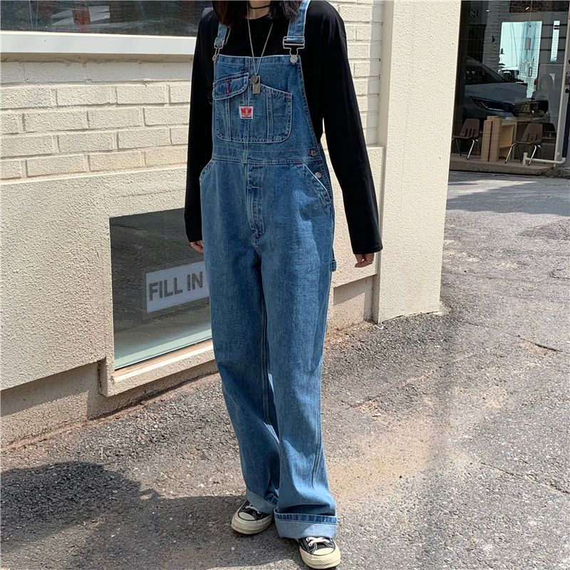 Alfie Loose-Fit Denim Jumper Pants | YesStyle