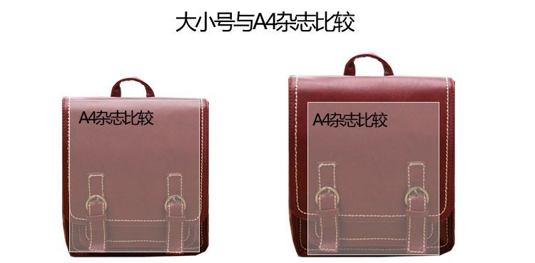 Vintage Kiss Faux Leather Backpack | YesStyle