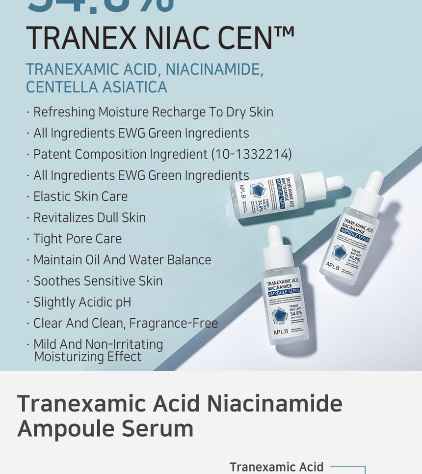 Buy APLB - Tranexamic Acid Niacinamide Ampoule Serum Set in Bulk ...