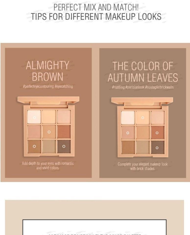 3CE Mood Recipe Multi Eye Color Palette - 3 Types | YesStyle