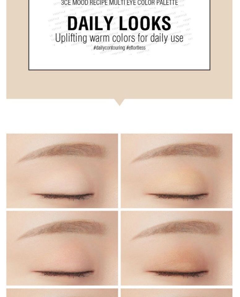 3CE Mood Recipe Multi Eye Color Palette - 3 Types | YesStyle