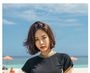 CUCURBIT - Set: Short-Sleeve Crop Rash Guard + Swim Bottom | YesStyle