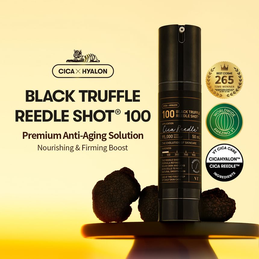Buy VT - Black Truffle Reedle Shot 100 in Bulk | AsianBeautyWholesale.com
