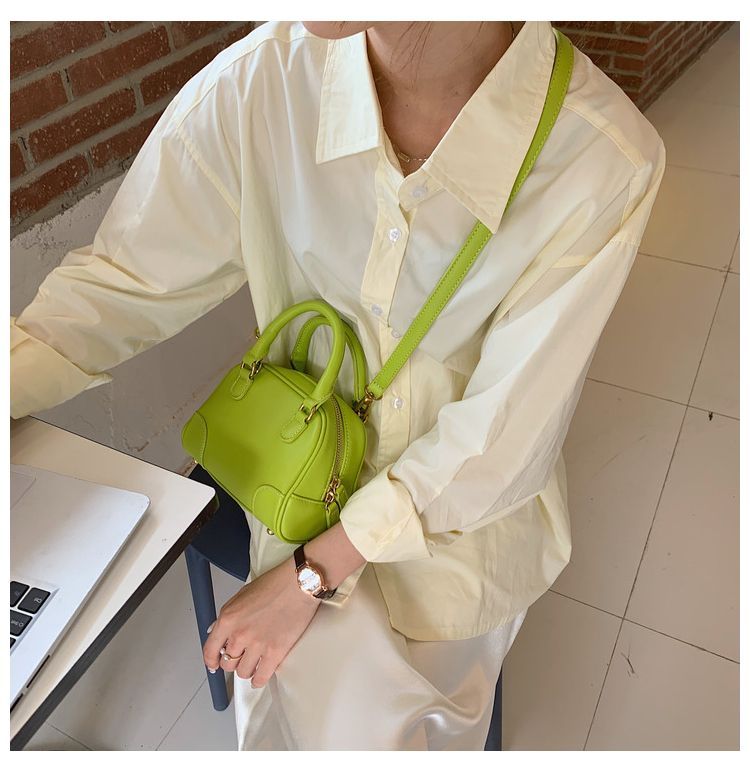 TZ Faux Leather Hand Bag | YesStyle