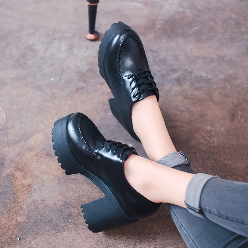 Simply Walk Lace-Up chunky Heel Platform Shoes | YesStyle