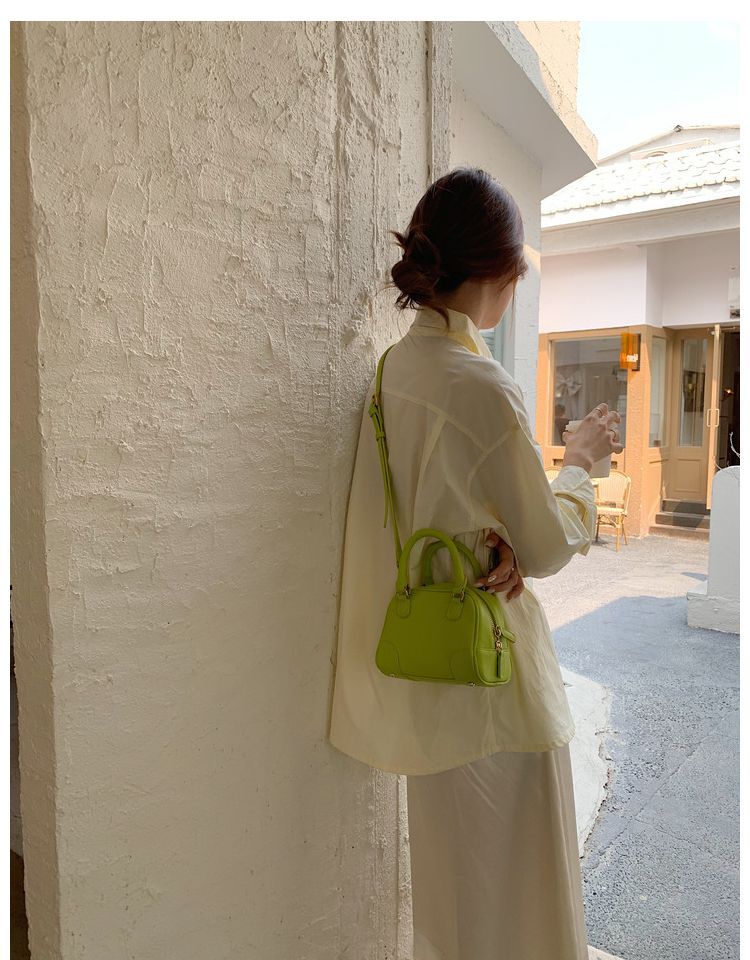 TZ Faux Leather Hand Bag | YesStyle